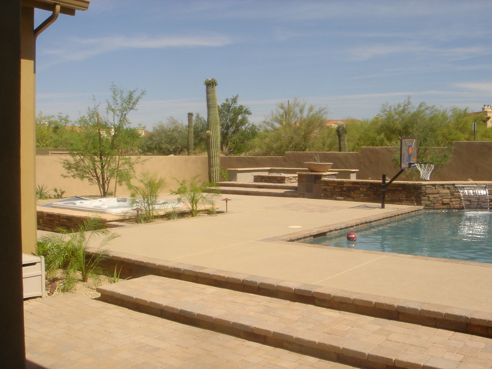desertdesigner pool scapes - Traditional - Pool - Phoenix - by ...