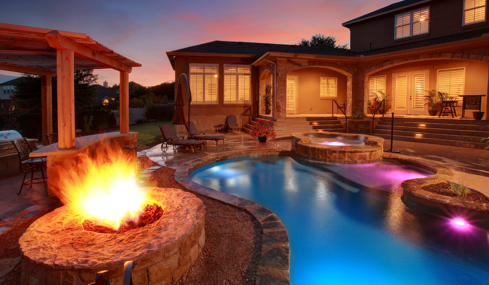 Designer Pools and Outdoor Living - Traditional - Pool - Austin - by ...
