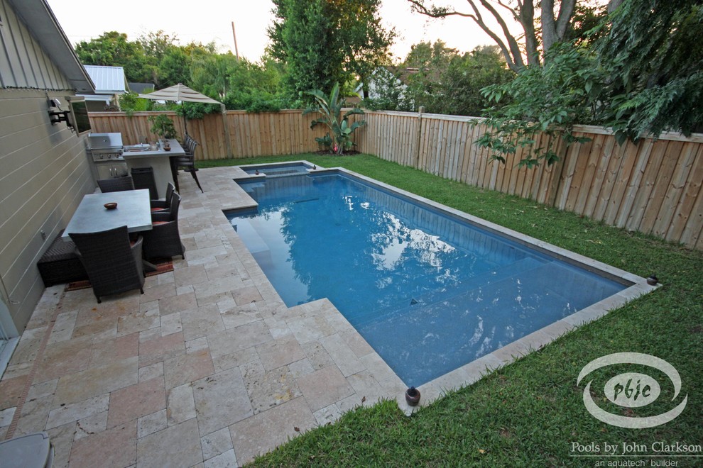 Designs for Small Spaces - Traditional - Swimming Pool & Hot Tub ...