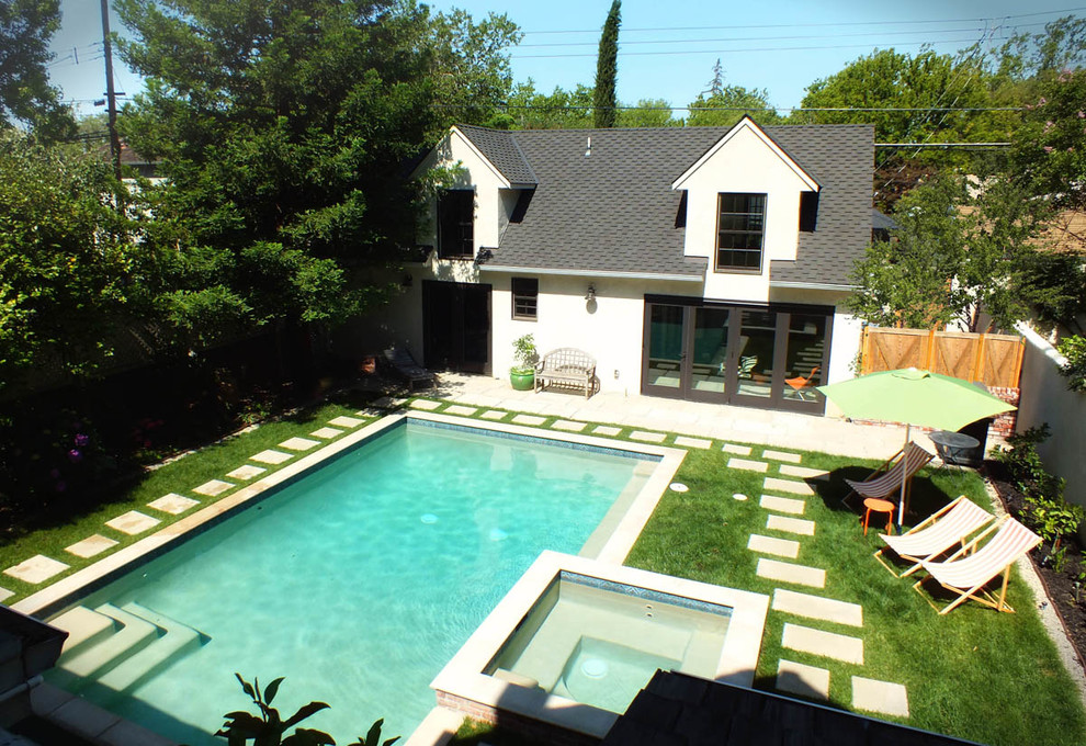 Detached Studio - Traditional - Pool - Sacramento - by Ellis Architects ...
