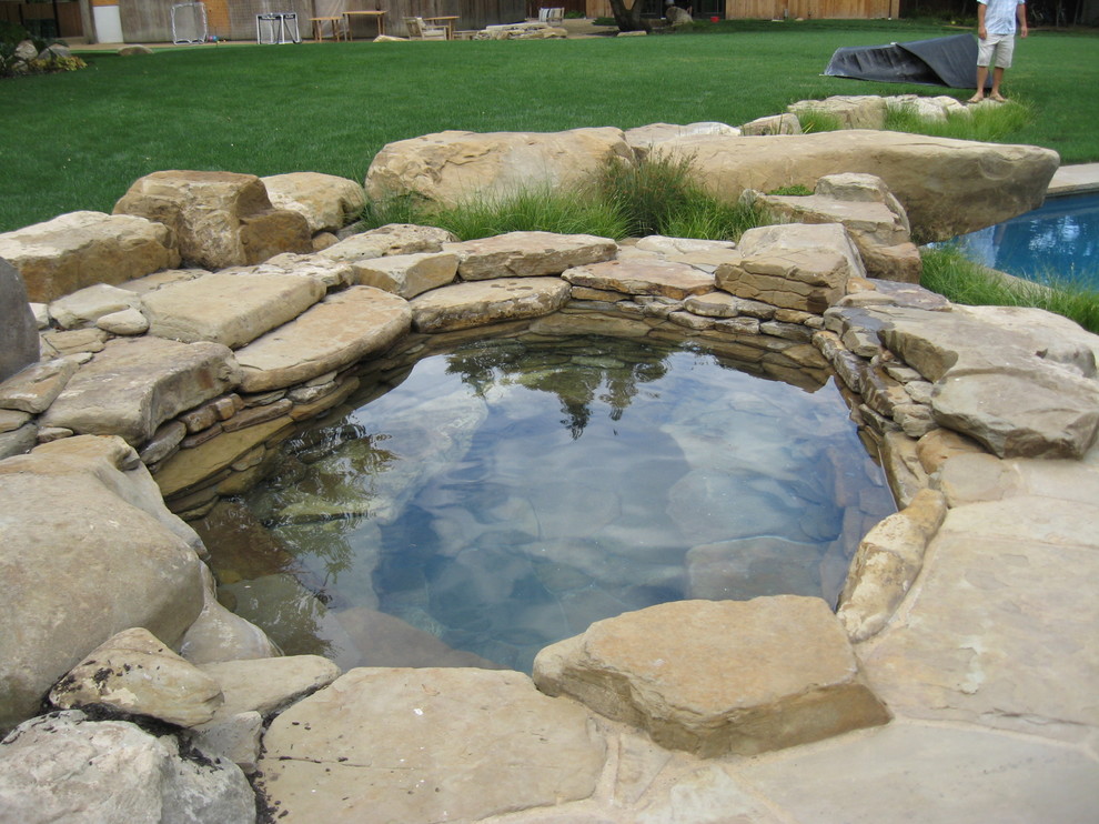 Diablo backyard - Rustic - Pool - San Francisco - by Martin Hoffmann ...