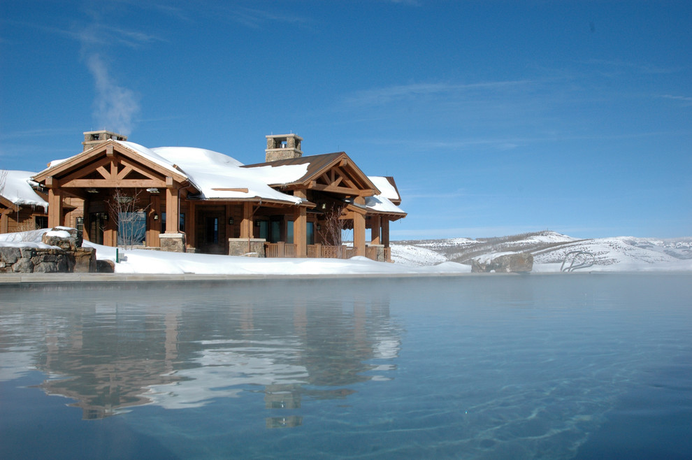 Diamond Star Ranch - Rustic - Pool - Denver - by RMT Architects | Houzz