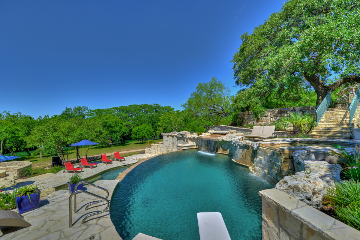 Diving Pool - Tropical - Pool - Austin - by Keith Zars Pools | Houzz