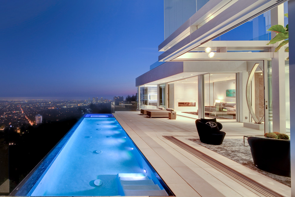 DOHENY ESTATES - 9150 Oriole Way - Modern - Pool - Los Angeles - by ...