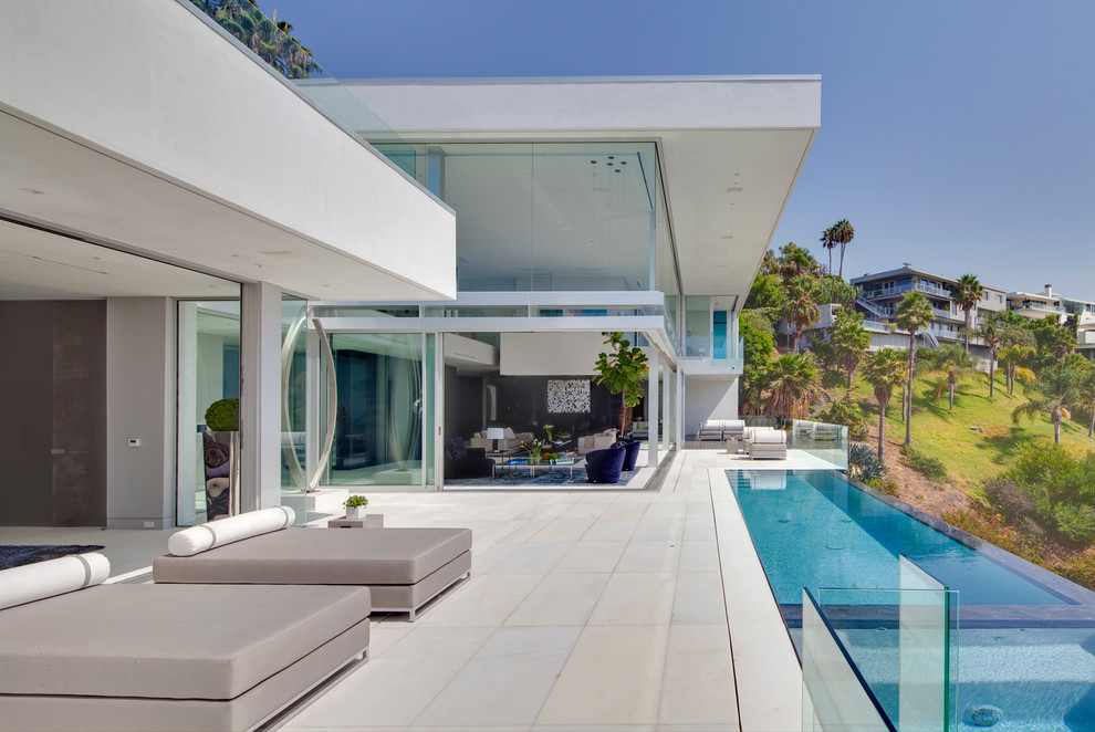 DOHENY ESTATES - 9150 Oriole Way - Modern - Pool - Los Angeles - by ...