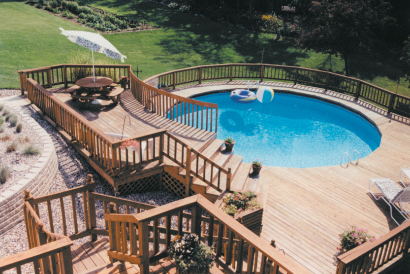 Doughboy Pools With Deck