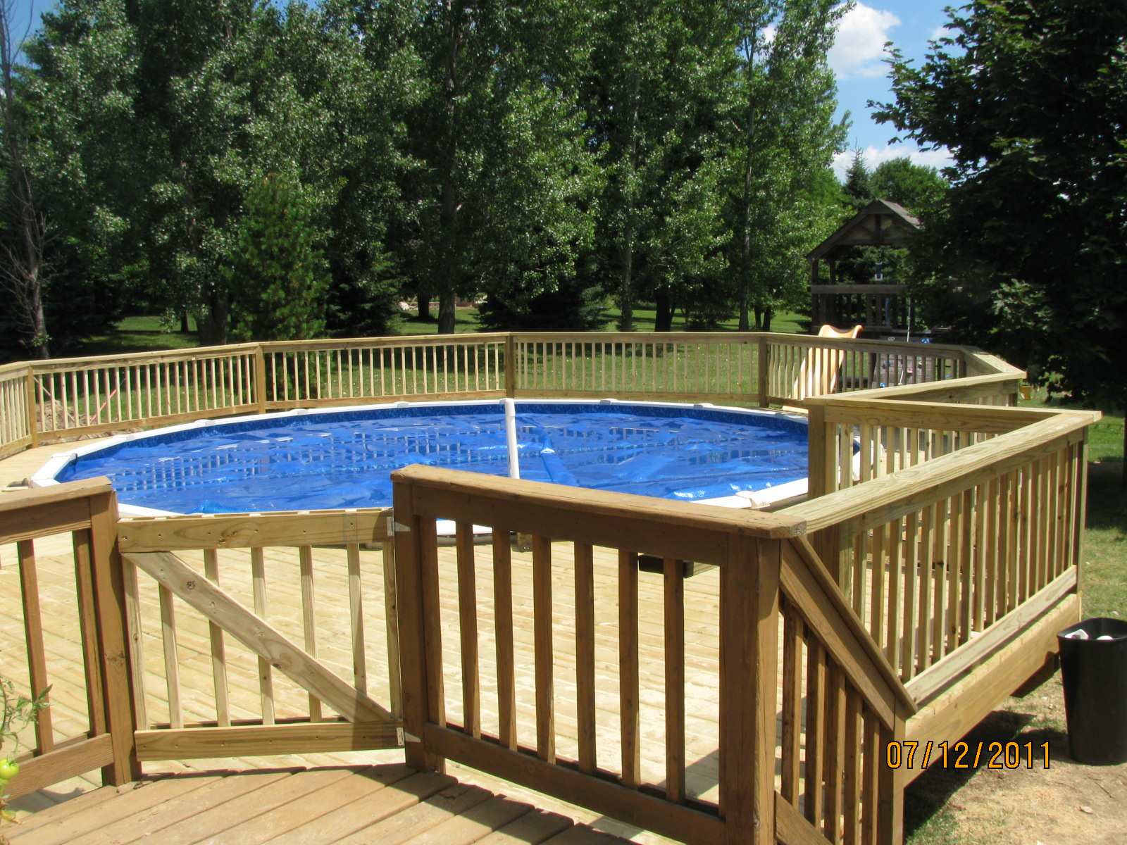 Doughboy Pools With Deck