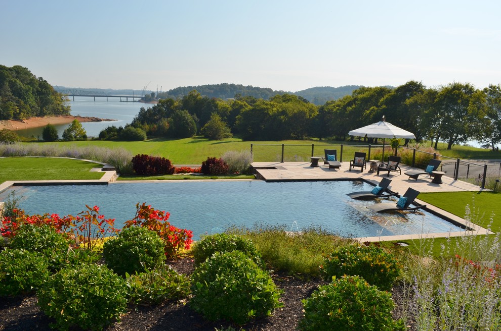 Douglas Lake Custom Pool - Contemporary - Pool - Other - by The Easy ...