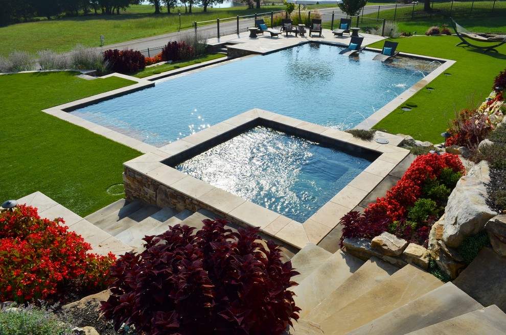 Douglas Lake Custom Pool - Contemporary - Pool - Other - by The Easy ...