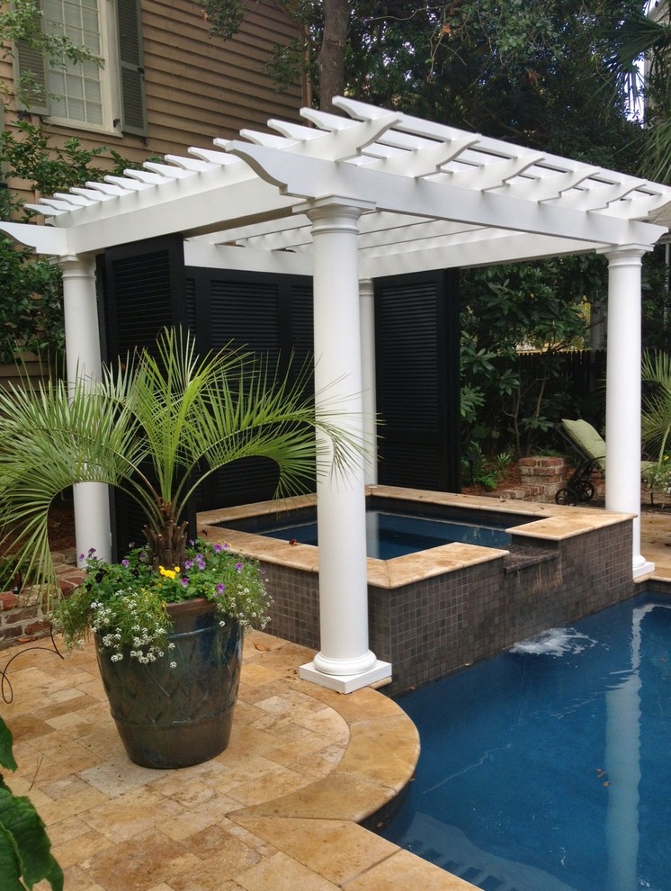 Downtown Charleston Pool Renovation - Traditional - Pool - Charleston ...