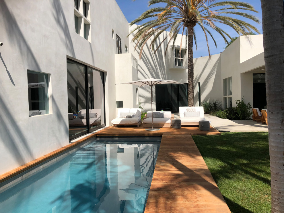 DSMA Burlingame Pool - Minimalistisch - Pools - Los Angeles - von ...