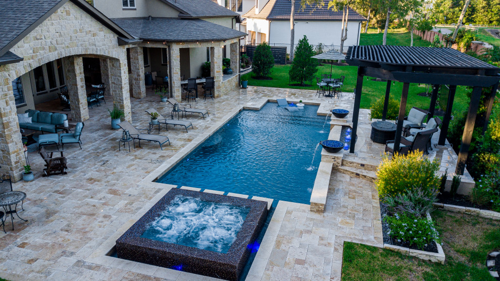 Dudjak Family - Modern - Pool - Houston - by Richard's Total Backyard Solutions | Houzz