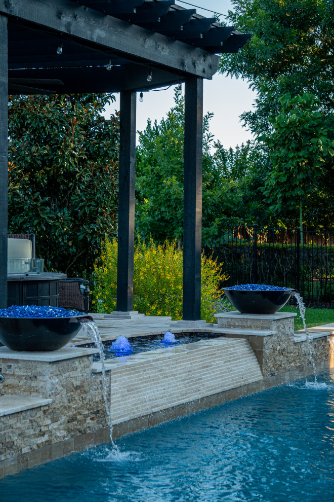 Dudjak Family - Modern - Pool - Houston - by Richard's Total Backyard ...