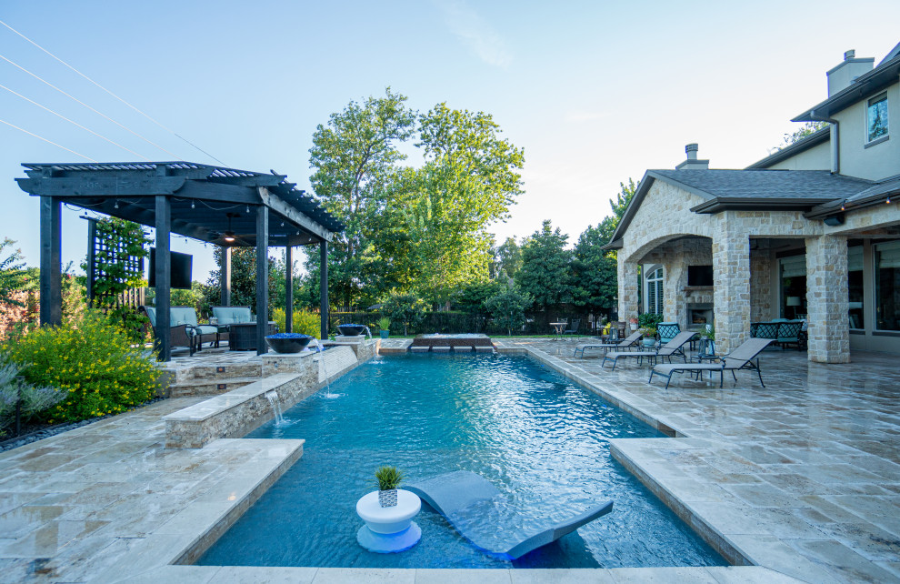 Dudjak Family - Modern - Pool - Houston - by Richard's Total Backyard Solutions | Houzz