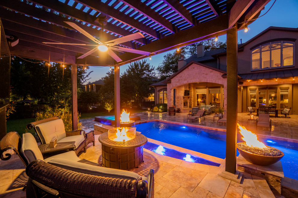Dudjak Family - Modern - Pool - Houston - by Richard's Total Backyard ...