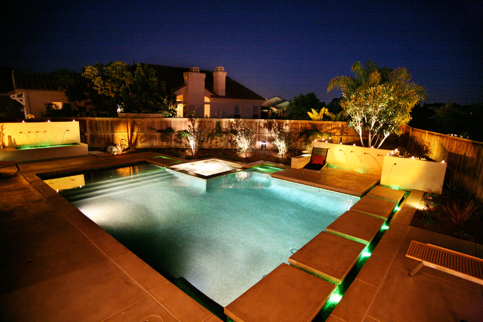 Duff - Contemporary - Pool - San Diego - by Watershape Consulting, Inc ...