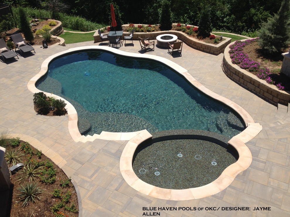 Duncan Project - Modern - Pool - Oklahoma City - by J. Allen Designs ...