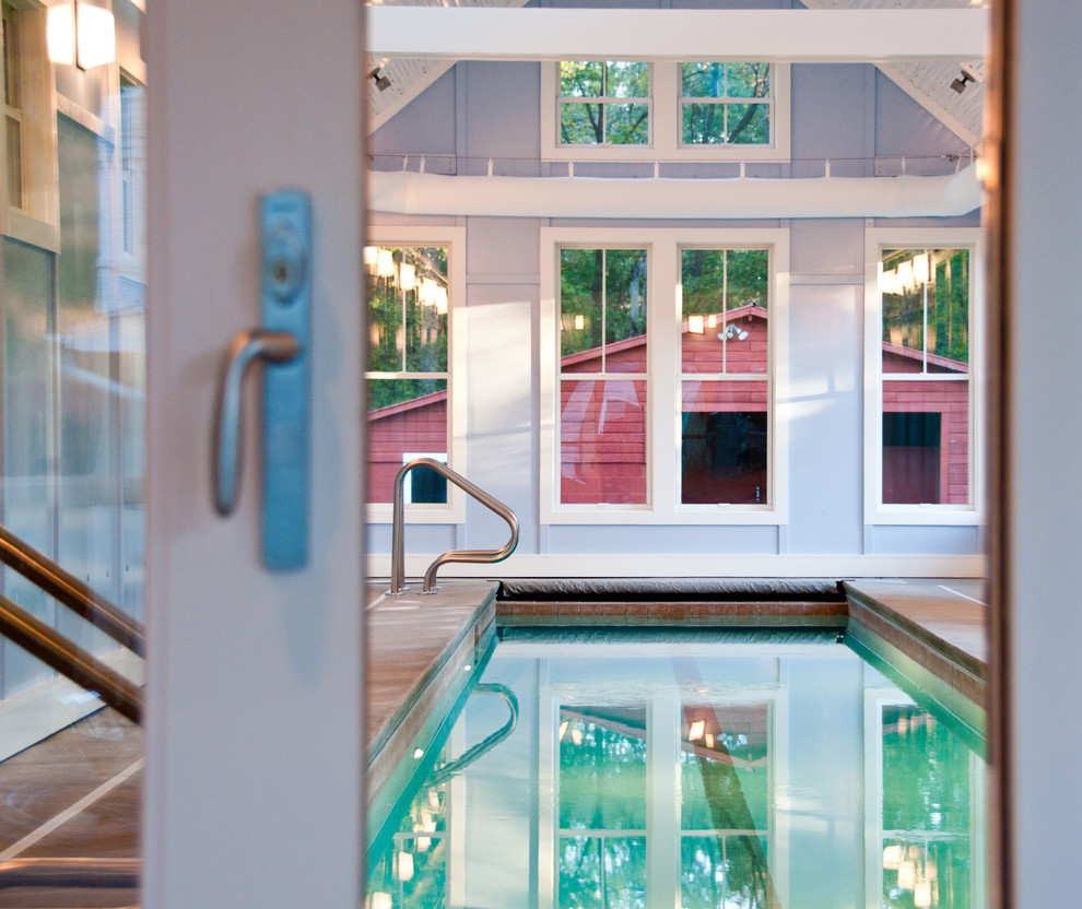 Durham Pool House - Traditional - Pool - Raleigh - by Grant Group ...