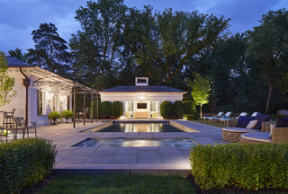 Edina French-Mediterranean - Traditional - Pool - Minneapolis - by John ...