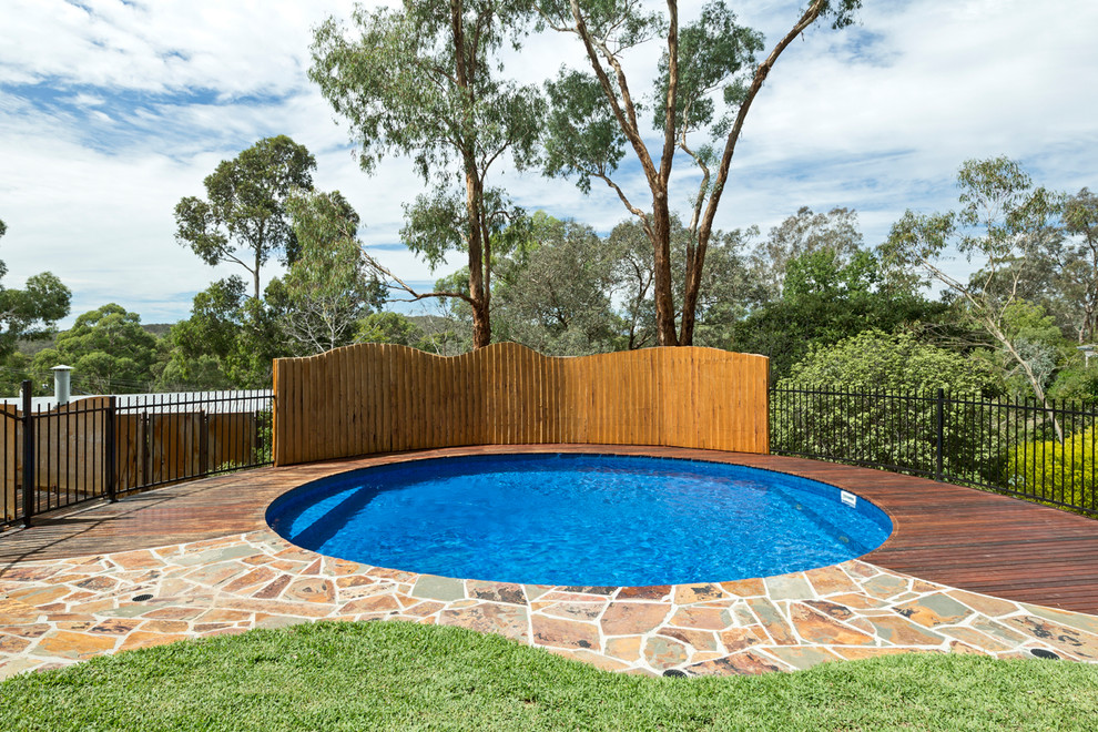 Egg-Shape Pool Design - Contemporary - Pool - Melbourne - by Albatross ...