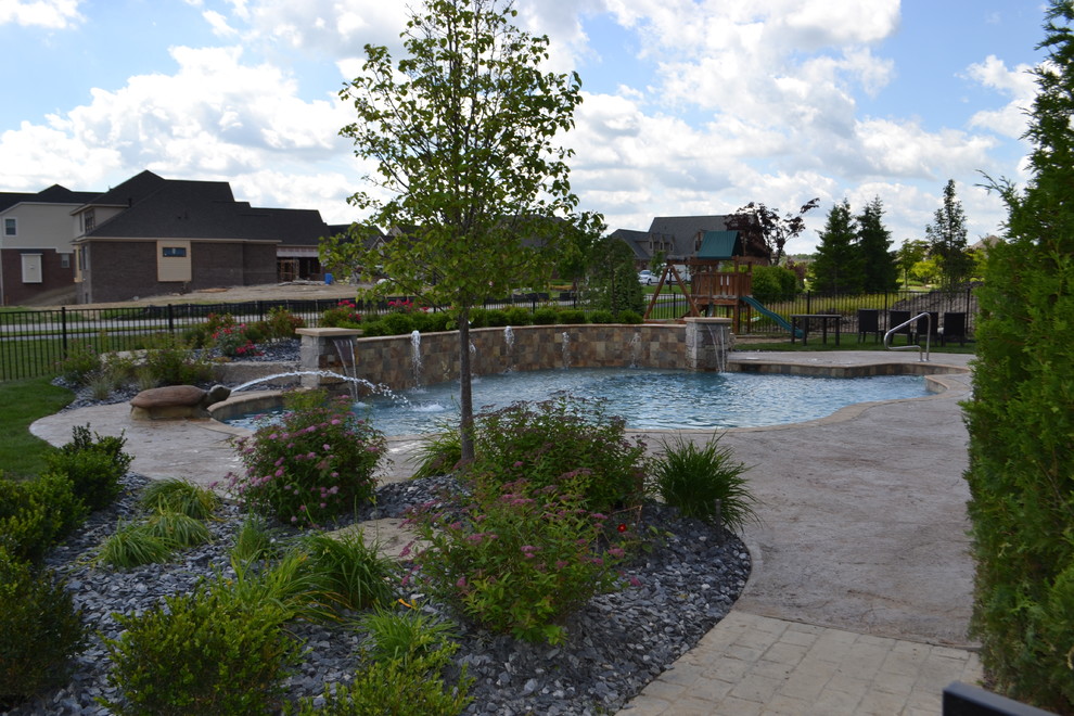 Elegant Entertaining Swimming Pool by Legendary Escapes - Contemporary ...