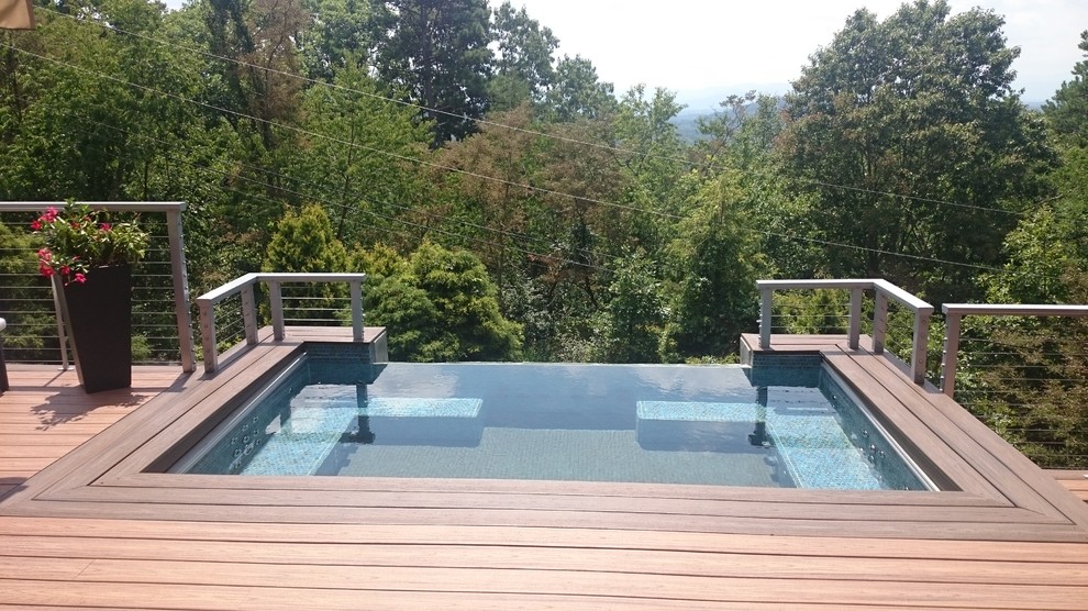 Elk Mountain Overlook Spa - Contemporary - Pool - Other - by Splash ...