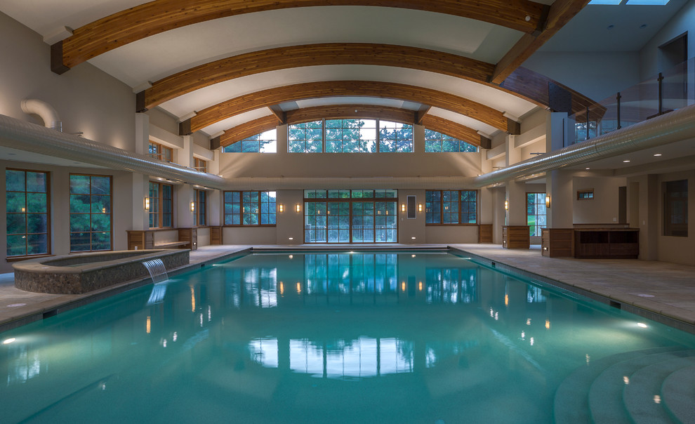 Ellicott City Pool House - Transitional - Pool - DC Metro - by Marren ...