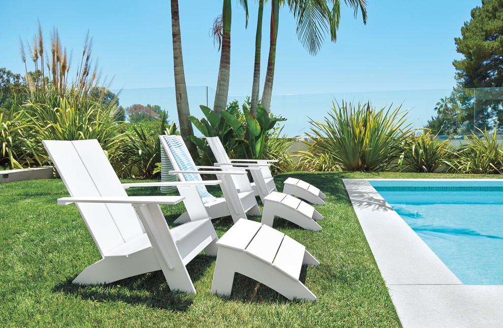 Emmet Lounge Chair & Ottoman - Modern - Pool - Minneapolis - by Room ...