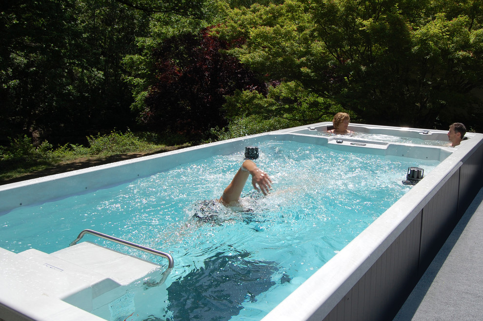 Endless Pools® Swim Spa Series - Contemporary - Pool - Philadelphia ...
