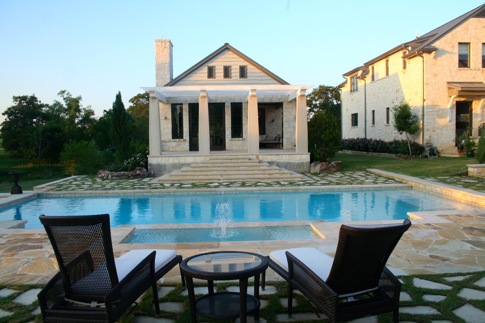 Estate Elegance in Vaquero - Traditional - Pool - Dallas - by Mike ...