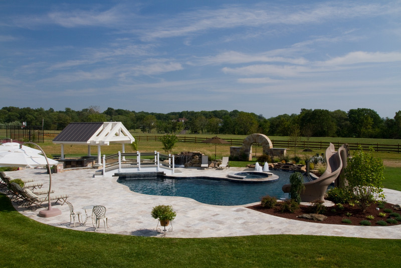 Extreme Backyard Makeover - Modern - Pool - Philadelphia - by Crystal ...