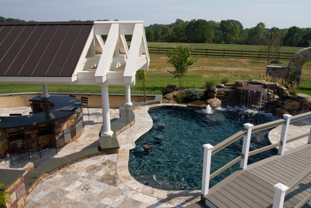 Extreme Backyard Makeover - Modern - Pool - Philadelphia - by Crystal ...