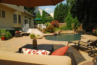 Fairfax Saltwater Pool - Eclectic - Pool - DC Metro - by Land & Water ...