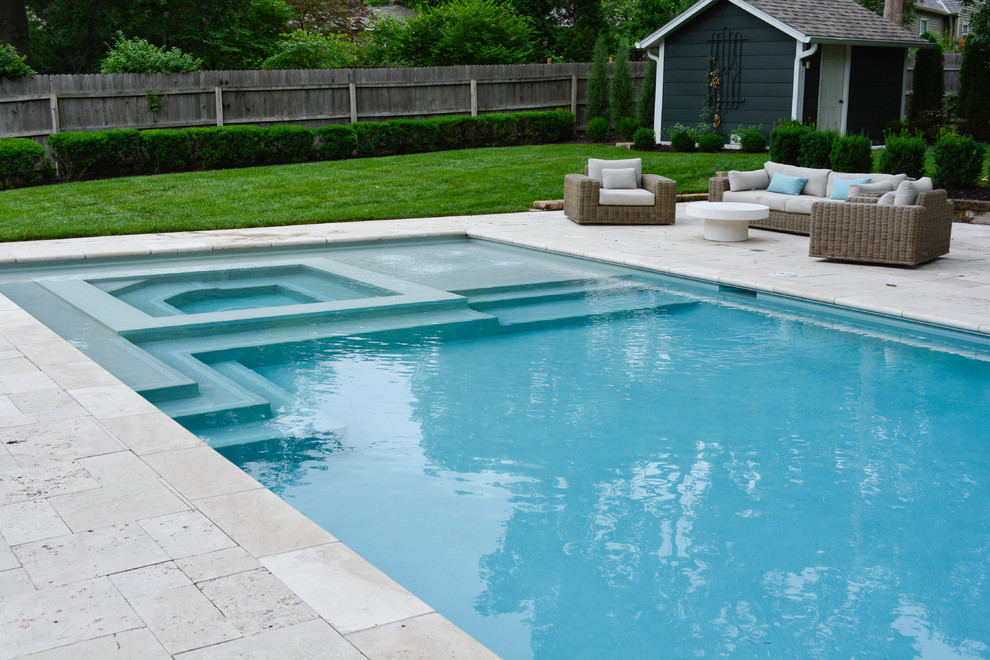 Fairway Kansas Swimming Pool - Craftsman - Piscine - Kansas City - par ...