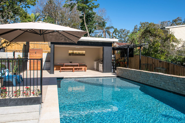 Family Backyard Pool - Traditional - Pool - Brisbane - by Beau Corp ...