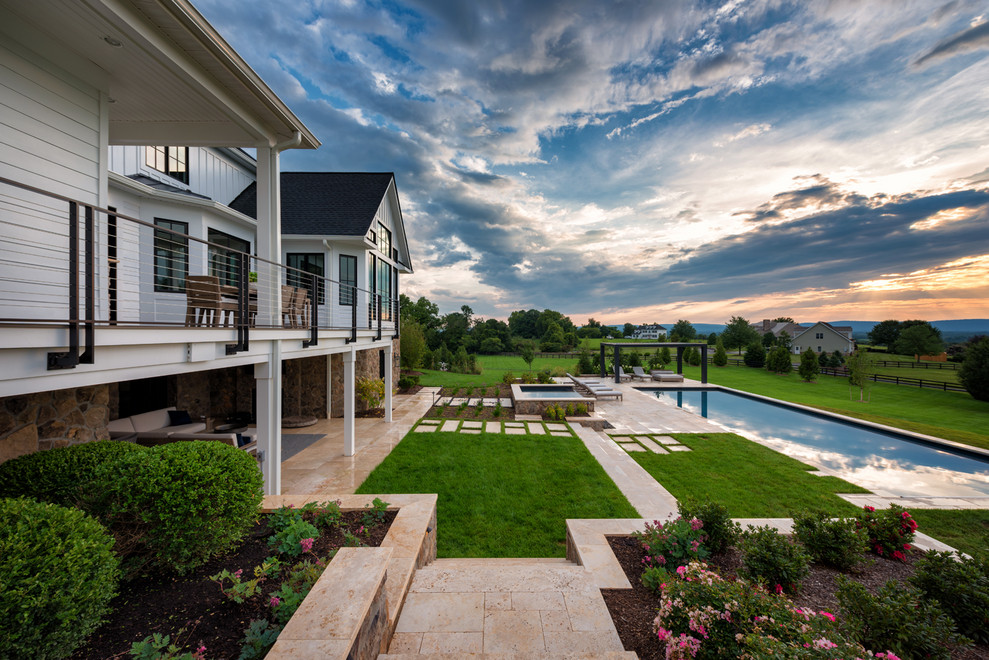 Farmhouse Modern - Luxury Outdoor Living in Waterford, VA by Colao ...