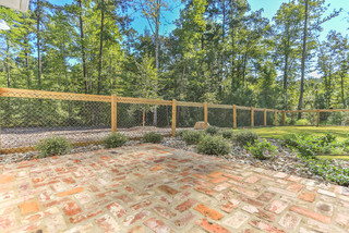 Farmhouse Style Pool House in Chapel Hill, NC - Farmhouse - Pool ...