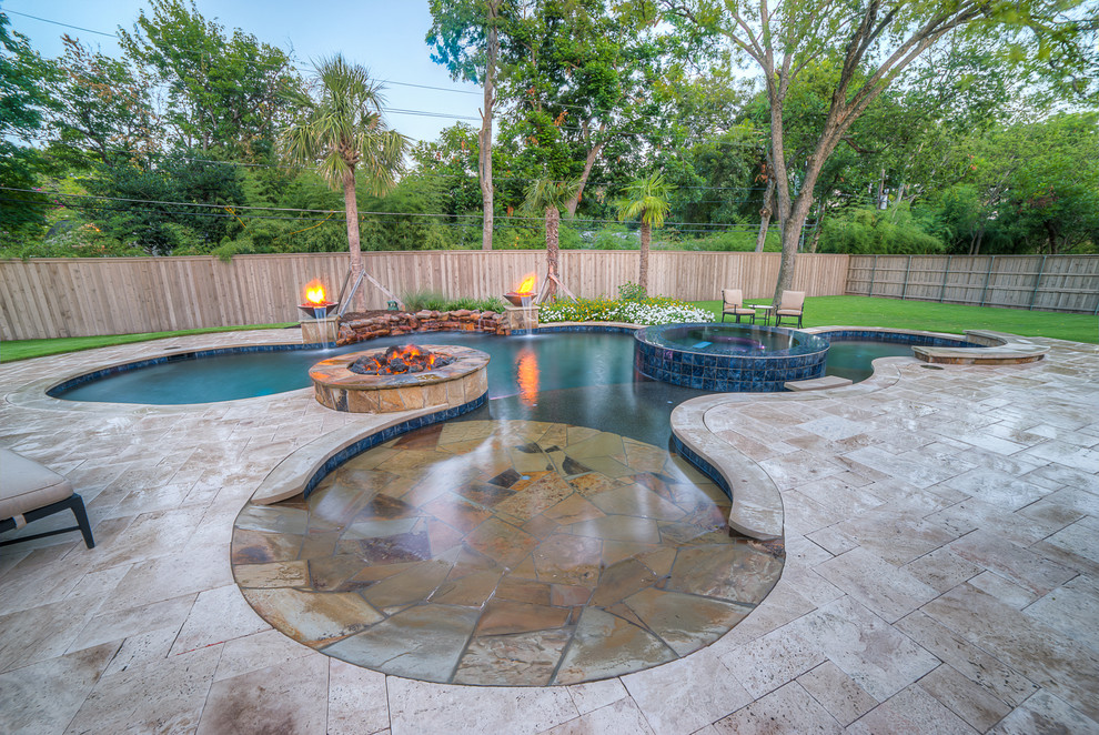 Faulkner - Tropical - Pool - Dallas - by Southernwind Pools Inc. | Houzz