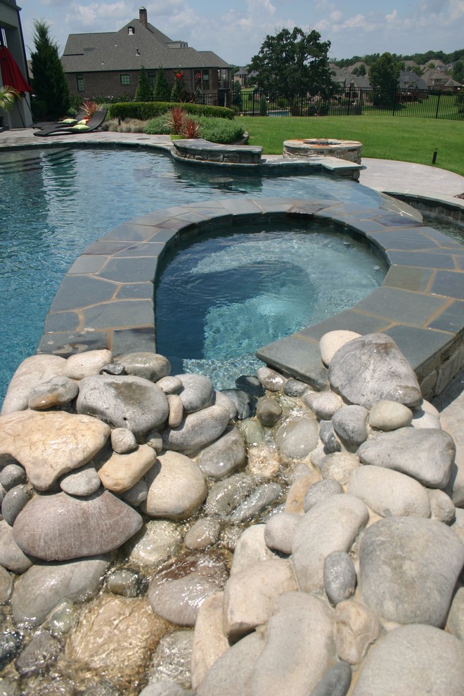 Features and Fountains - Pool - Other - by Burton Pools and Spas | Houzz
