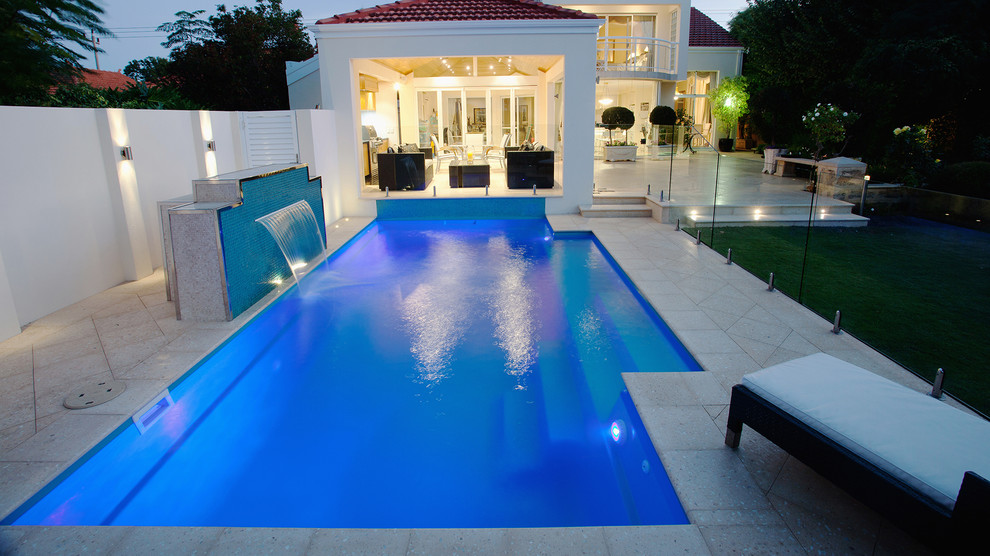 Fiberglass 1 piece pools - Contemporary - Swimming Pool & Hot Tub - New ...