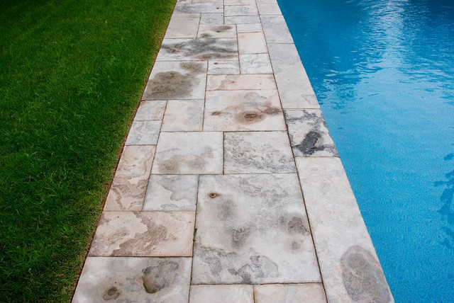 Flagstone Pool Surround - Traditional - Pool - Toronto - by LandArt ...