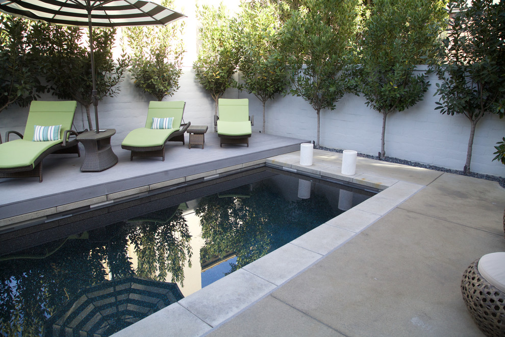 Ford Road - Contemporary - Pool - Orange County - by Diana Tomei Design ...