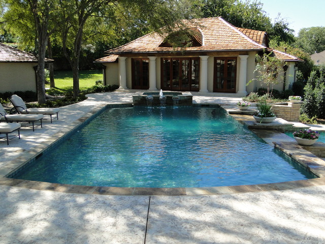 Formal Swimming Pool Custom Pools Wallace Landscape Associates