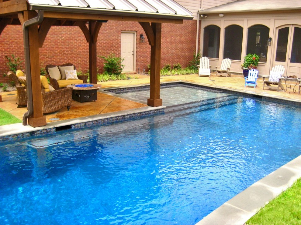 Formal Pool - Contemporary - Pool - Other - by Michael Hatcher ...