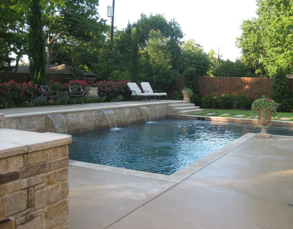 Formal Pools - Contemporary - Pool - Dallas - by Complete Landsculpture ...