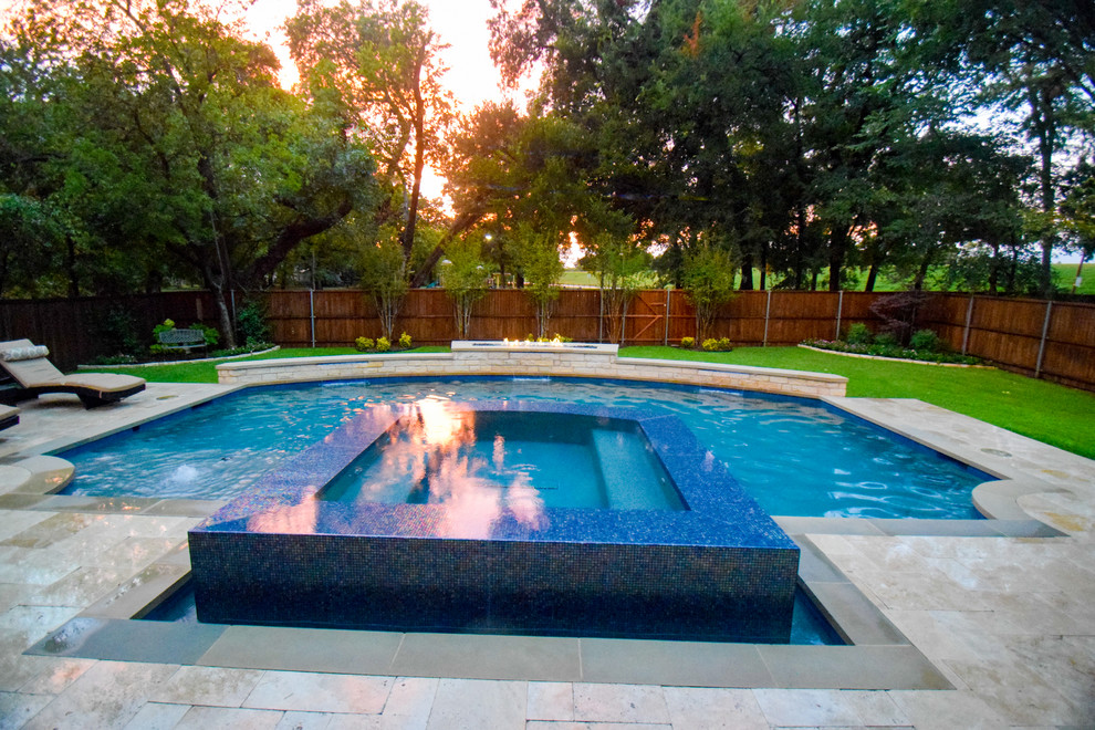 Fort Worth Modern Gem - Traditional - Pool - Dallas - by Mike Farley ...