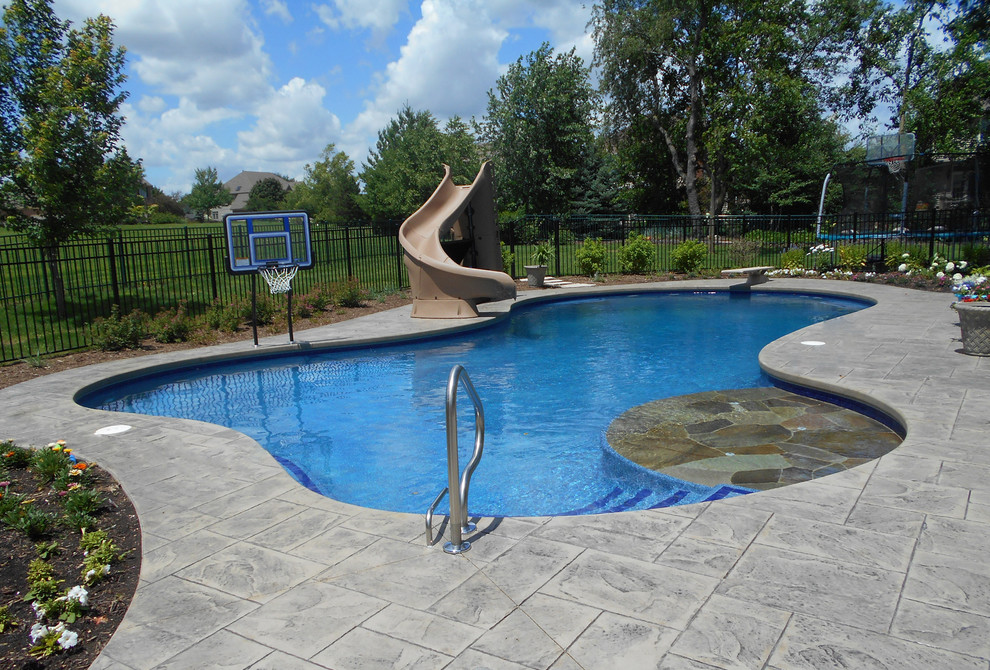 Free Form Pools - Modern - Pool - Chicago - by Barrington Pools | Houzz