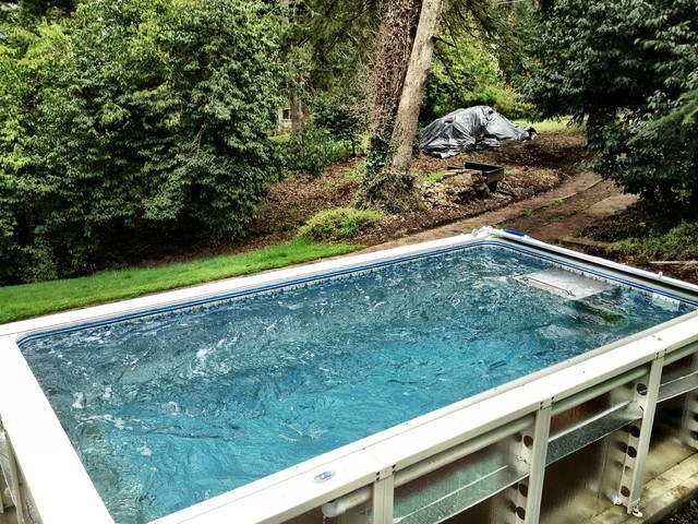 Free Standing Fitness Pool - Arts & Crafts - Swimming Pool & Hot Tub ...