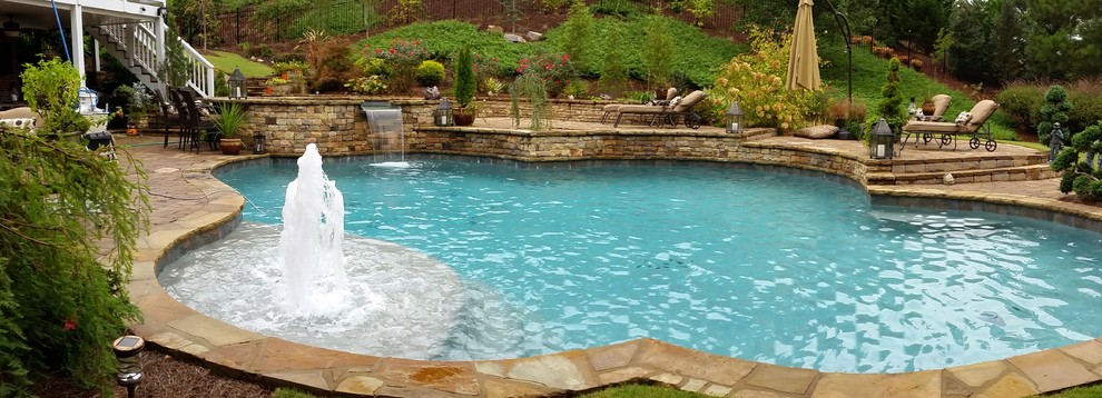 Freeman Pool - Traditional - Pool - Atlanta - by Catalina Pools and ...