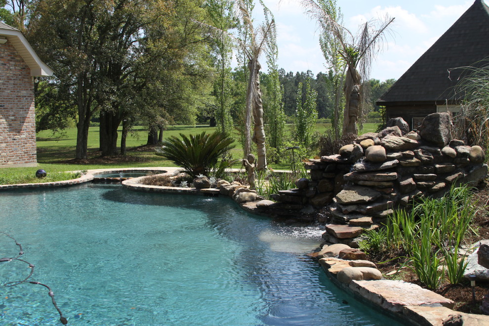 French Colonial - Traditional - Pool - New Orleans - by User | Houzz
